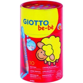 Barvice GIOTTO be-bè komplet 10 barv - velike debele barvice za otroke ...