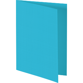 Voščilnica "Azure Blue" cArt- Us- B6, azurno modra